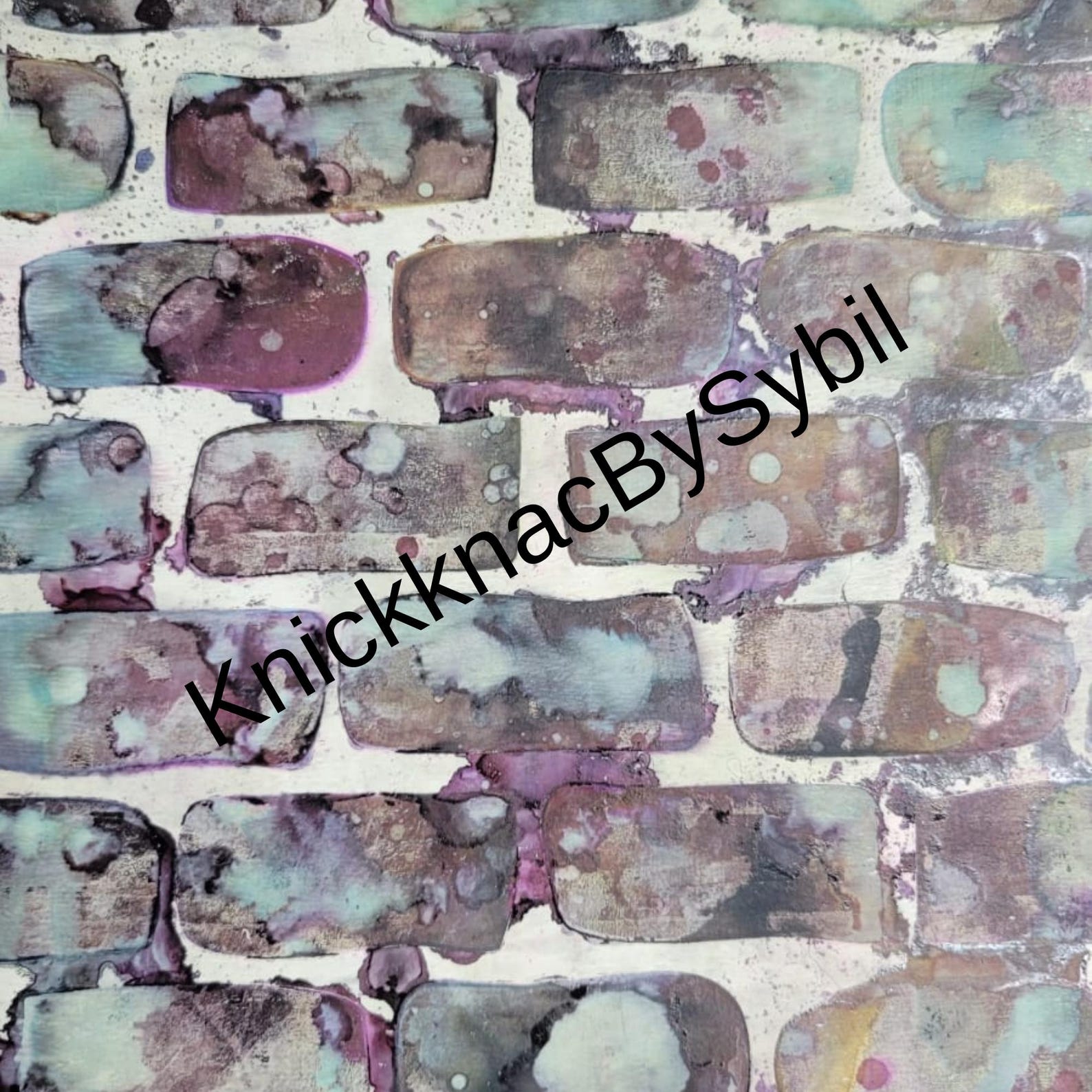 10 Vibrant Digital Gel Prints for Mixed Media & Collage, 8x11 Inch ...