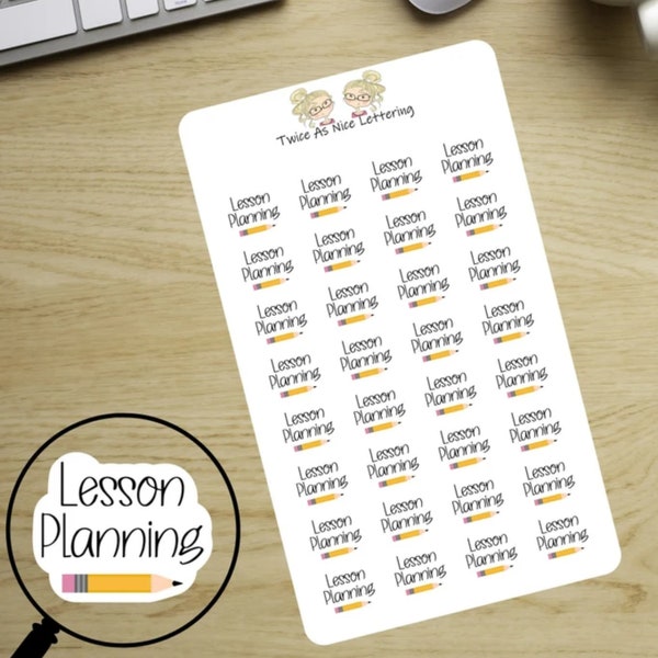 Plan to Plan Sticker - Etsy