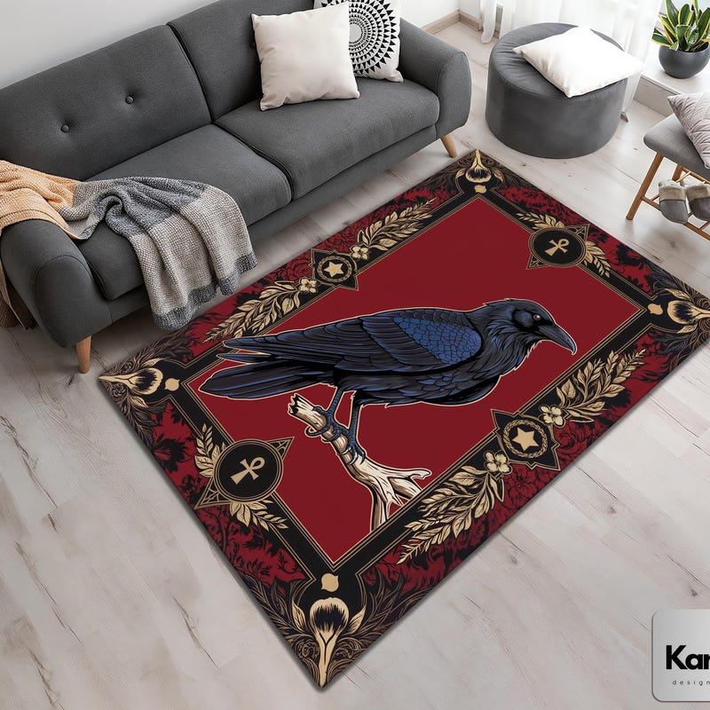 Gothic Rug - Etsy