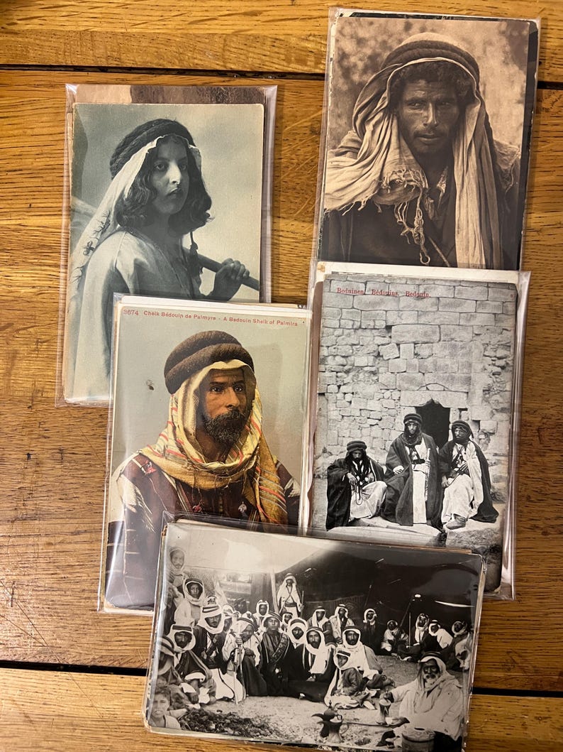 Middle Eastern Postcard Pack | Early 20th Century Antique Vintage ...