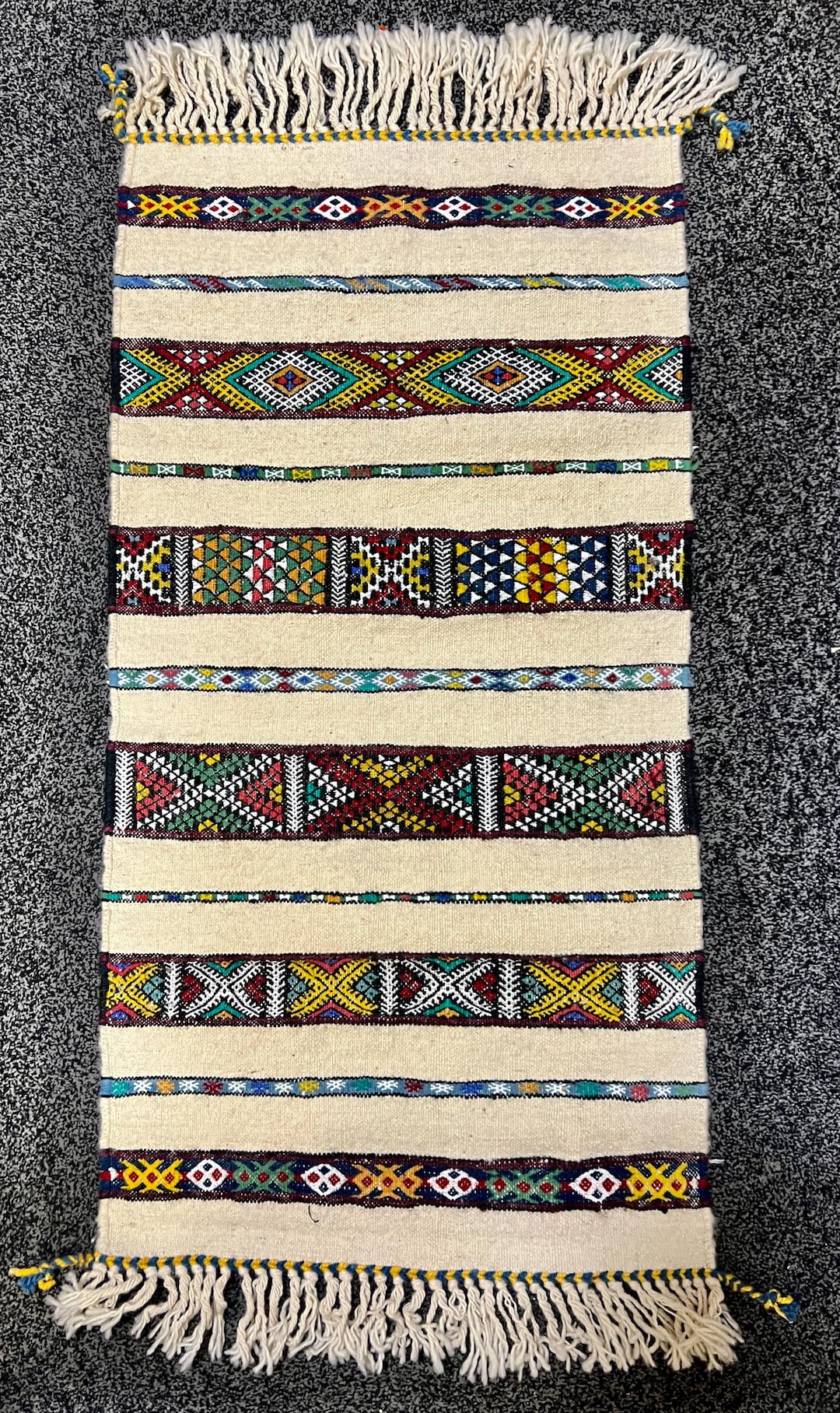 Handwoven Kenyan Wool Rug | Traditional African Textiles | Boho Carpets ...