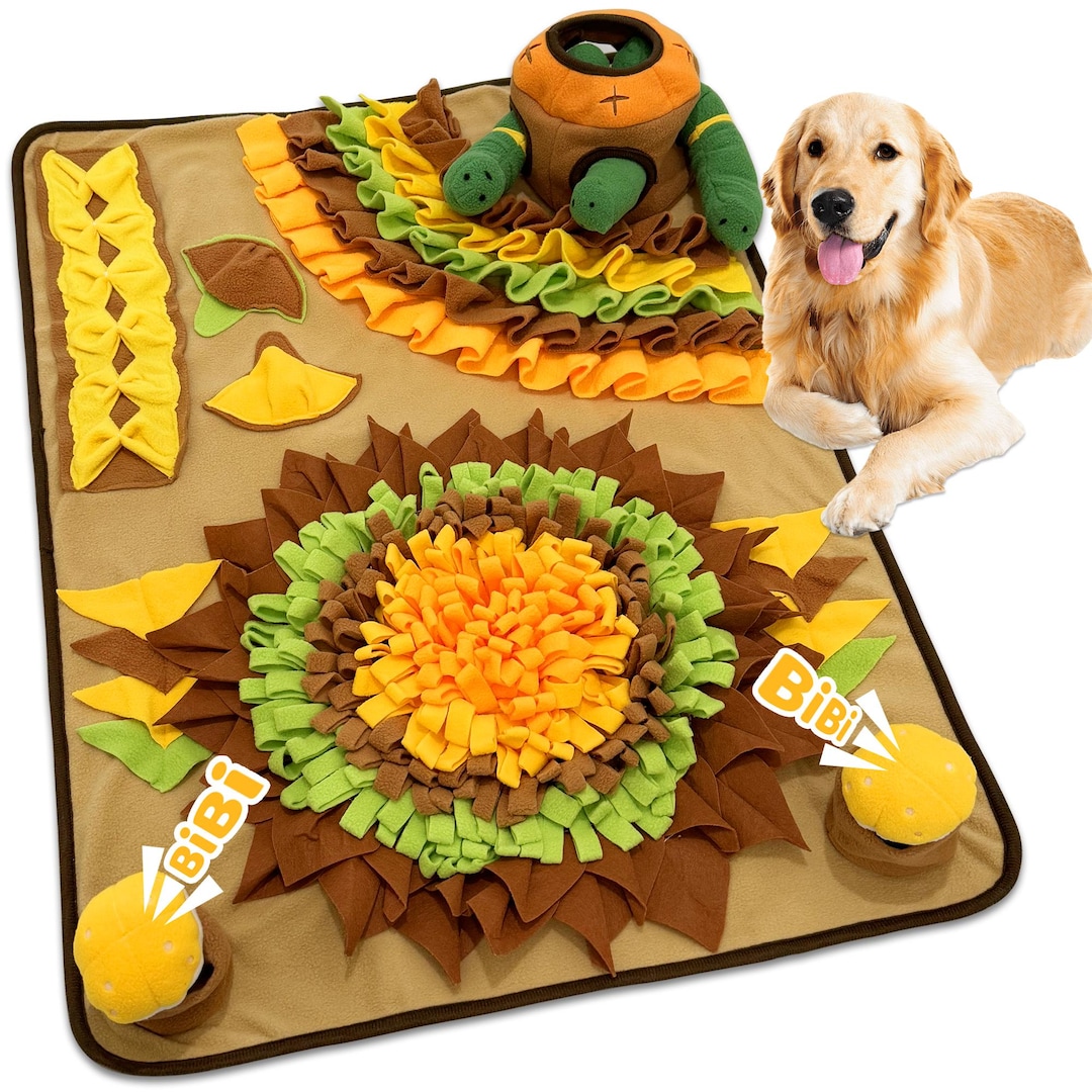 Kooper Go Pet Snuffle Mat for Dogs Interactive Puzzle Toys for Boredom ...