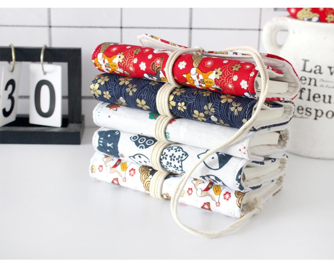 90 Pages Kawaii Japanese A6 Cloth Diary | Loose Leaf Notebook With ...