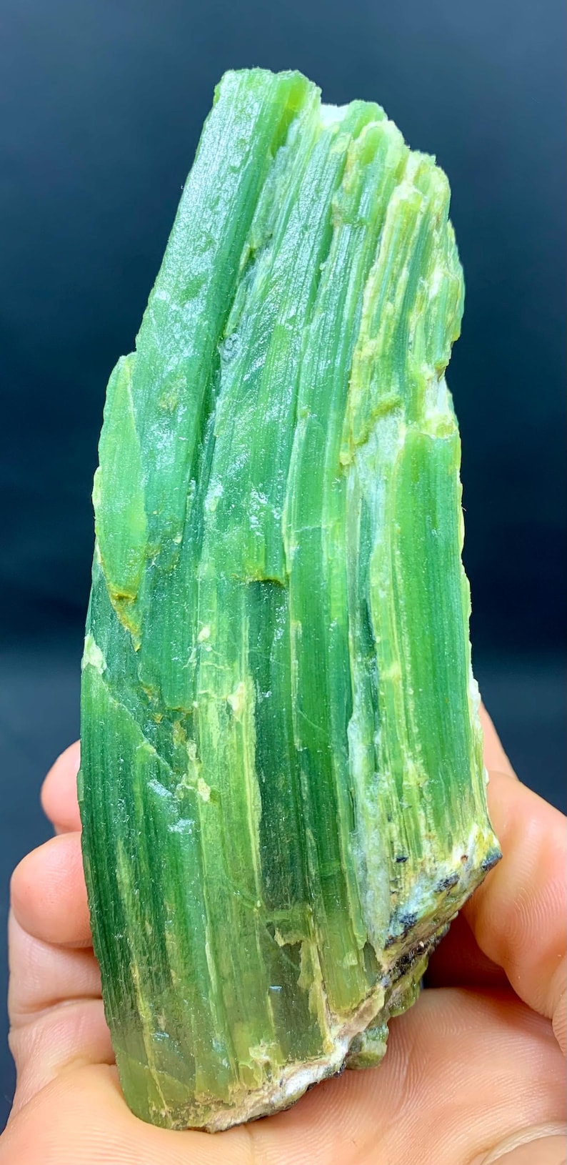 Rare Green Chrome Tremolite Crystal: Zagi Mountains Pakistan. 285 Gram ...