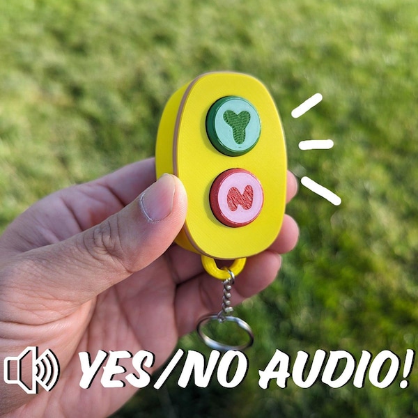 Bluey Yes No Button - Etsy