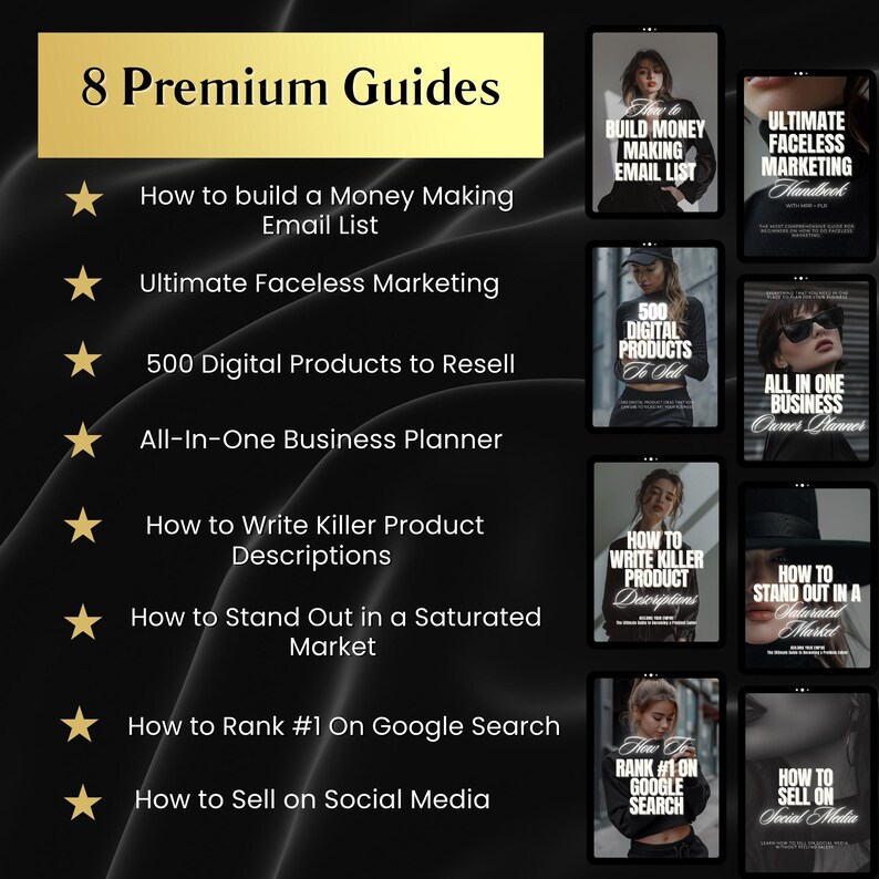 Ultimate Faceless Money Maker, MRR PLR Bundle, Faceless Digital ...