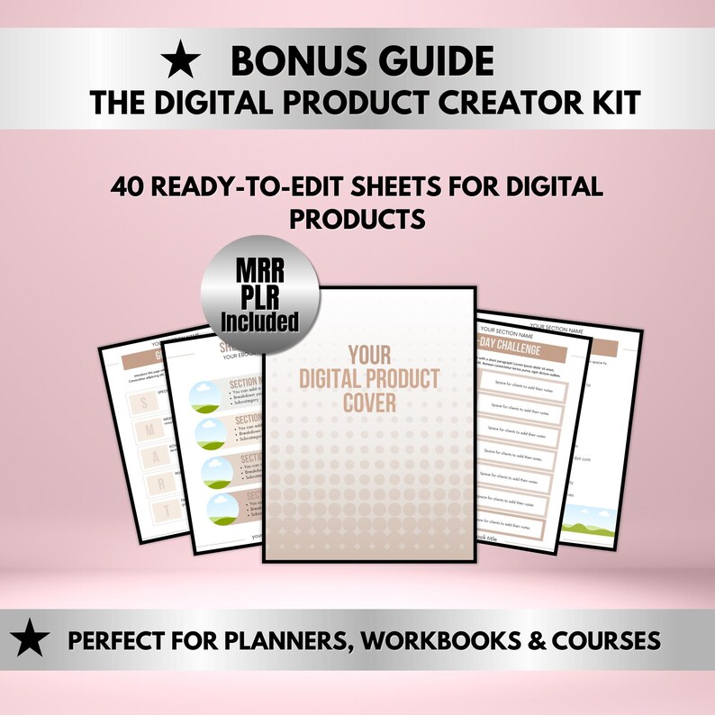 700+ Etsy Listing Mockup Templates: Canva Editable, PLR MRR (digital ...