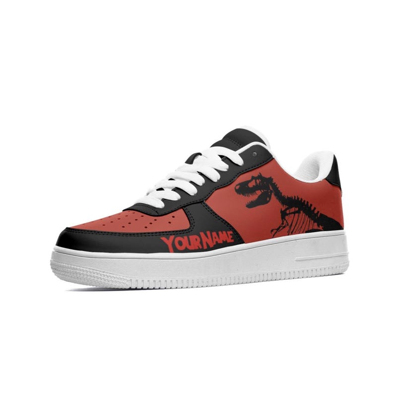 T-rex Dinosaur Shoes T-rex Custom Air Force 1 Dinosaur Sneakers T-rex ...