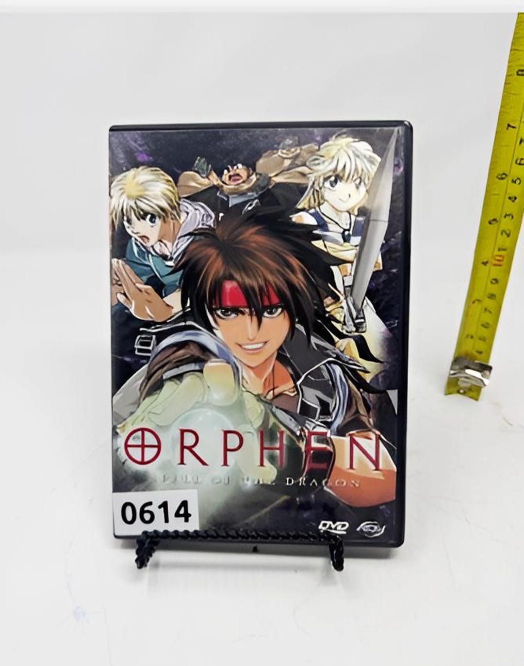 Orphen Anime DVD Black Cover W/ Red Font & Characters - Complete Series ...
