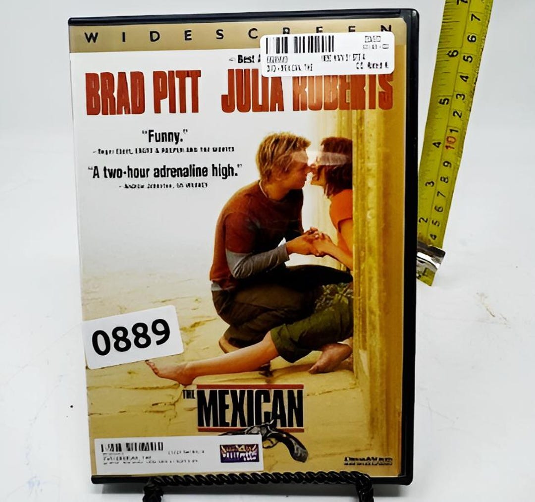 The Mexican DVD Brad Pitt Julia Roberts Widescreen Action Comedy Movie ...