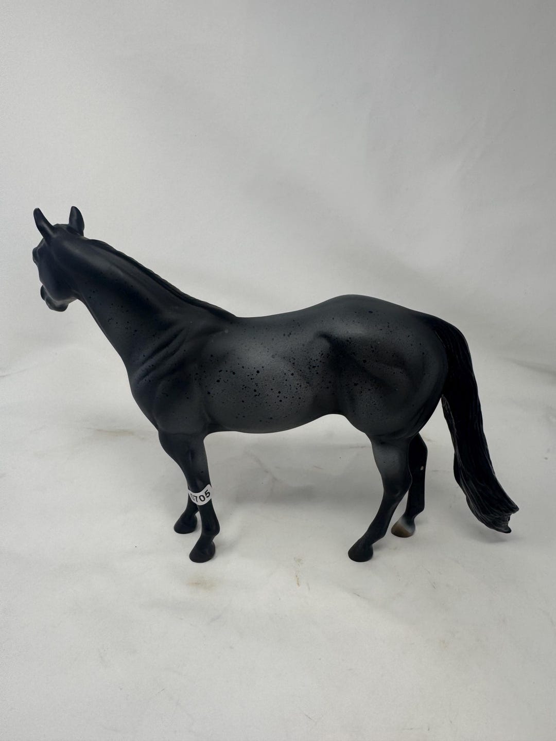 Peter Stone Model Horse 1999 Black Appaloosa - Rare Collectible Figurine - Etsy