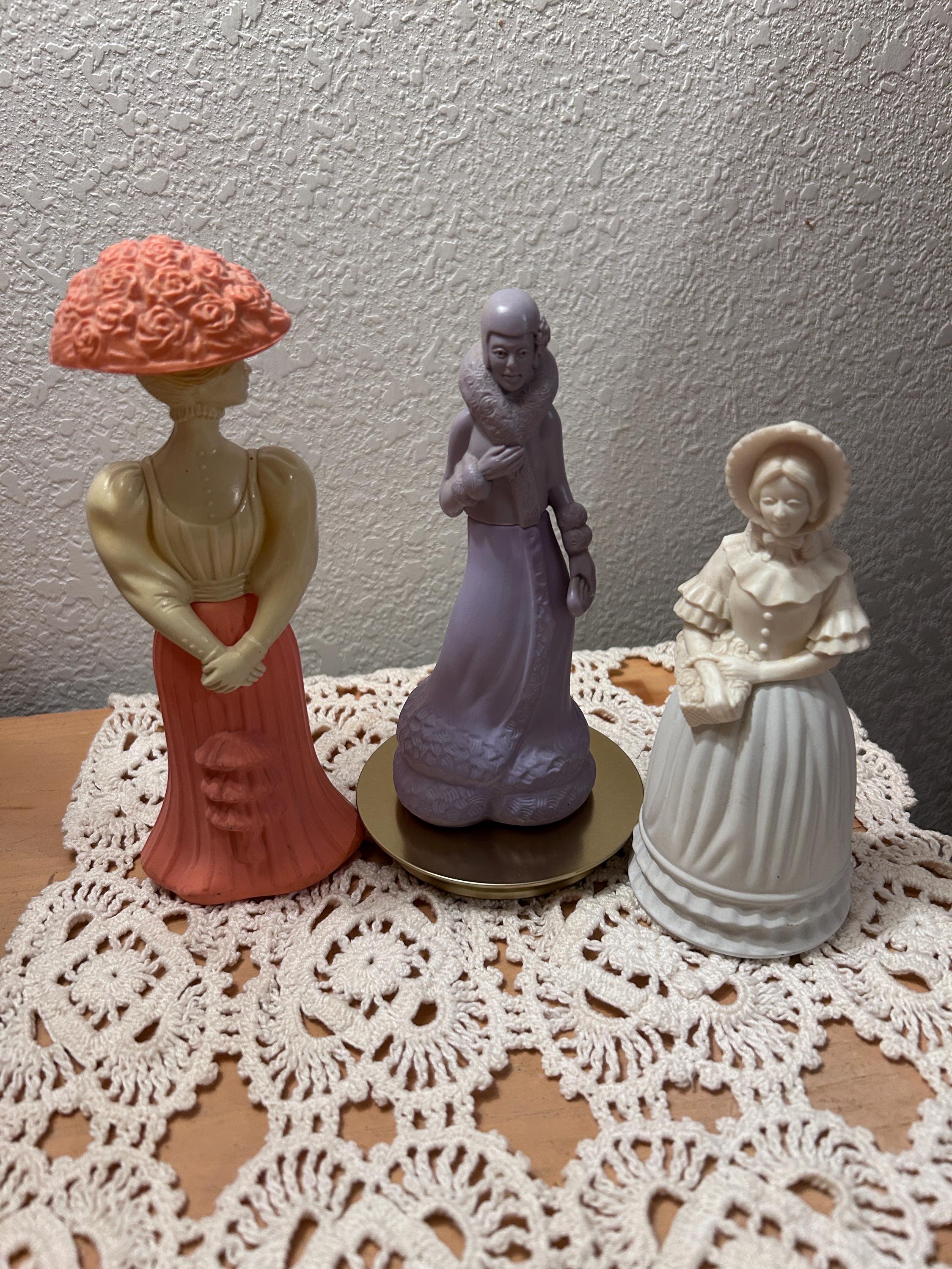 Scented Elegance Through the Ages Vintage AVON Figurine Perfume Bottles ...