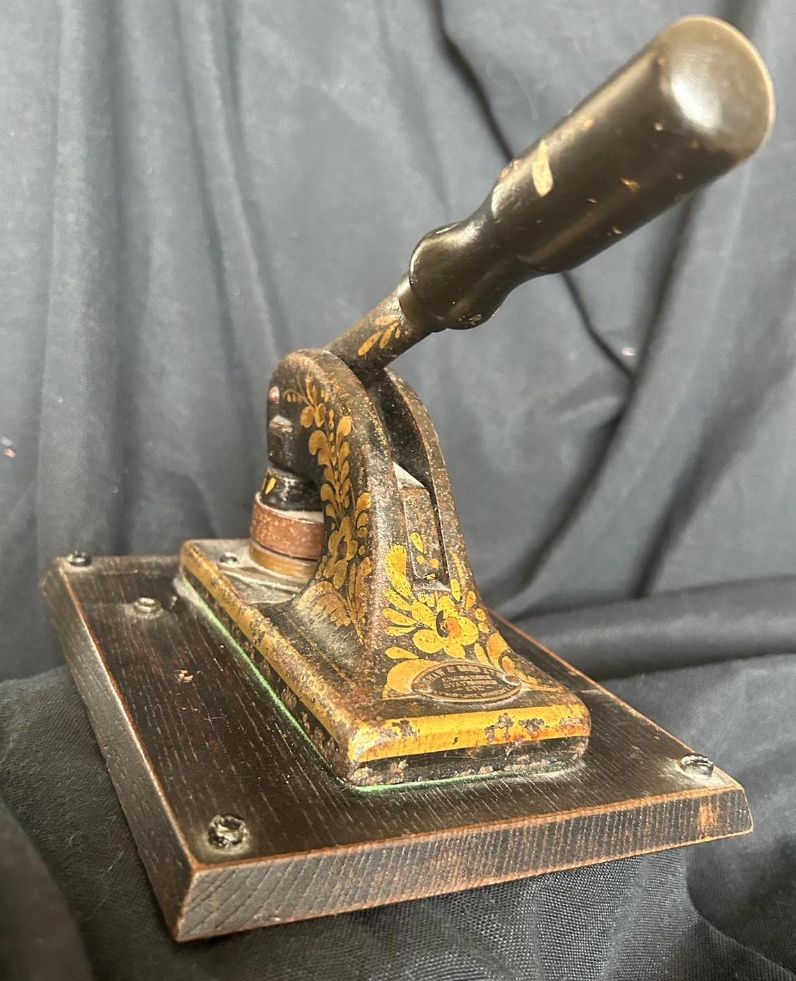 Vintage Office Stamp (shaw & Sons Ltd) - Victorian Letter Press Stamp ...