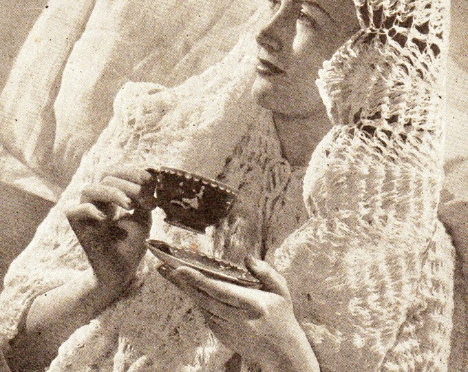 INSTANT Download-vintage Crochet Pattern for a 1930s Pretty - Etsy