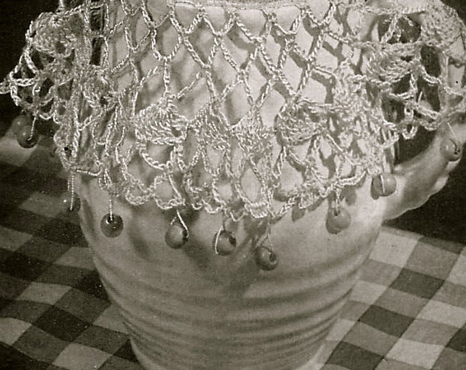 INSTANT Download-vintage Crochet Pattern for Milk Jug Cover,sugar Bowl ...