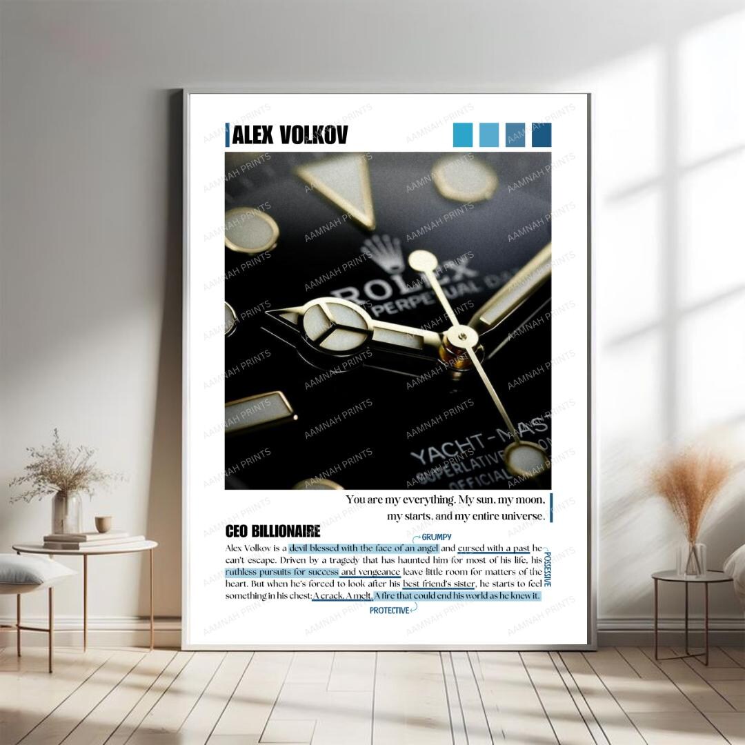 Twisted Series | Alex Volkov Annotated Poster | Dark Romance | Aesthetic Wall Decor | Twisted ...