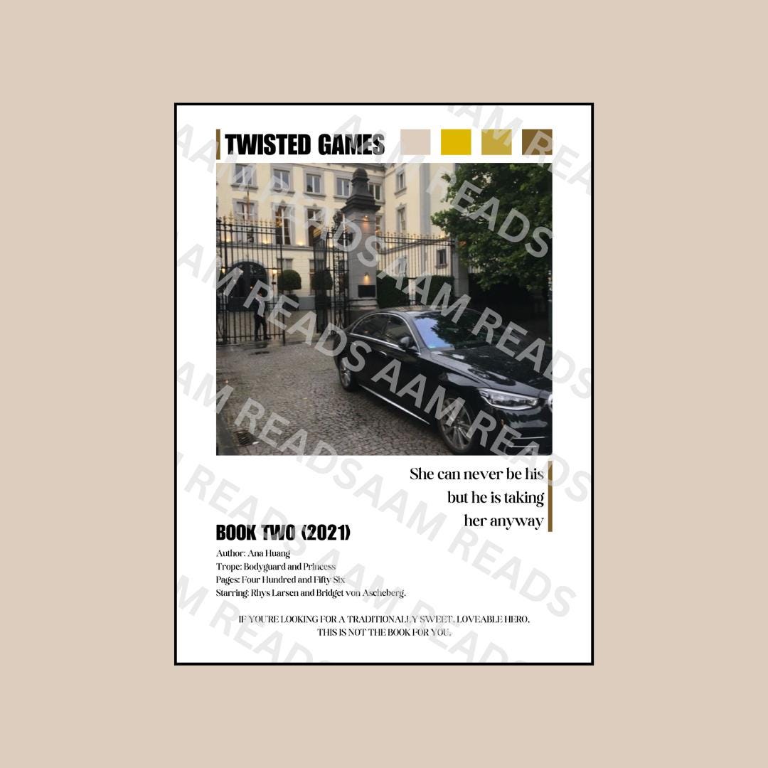 The Twisted Series Poster A4 Twisted Love Twisted Games Twisted Hate ...