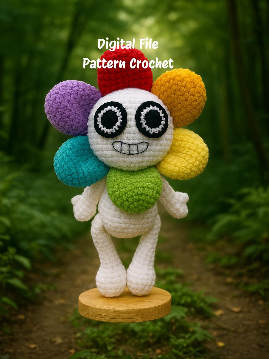 Dandy's Plush | PDF Pattern Crochet | Dandy's Flower and Friends ...