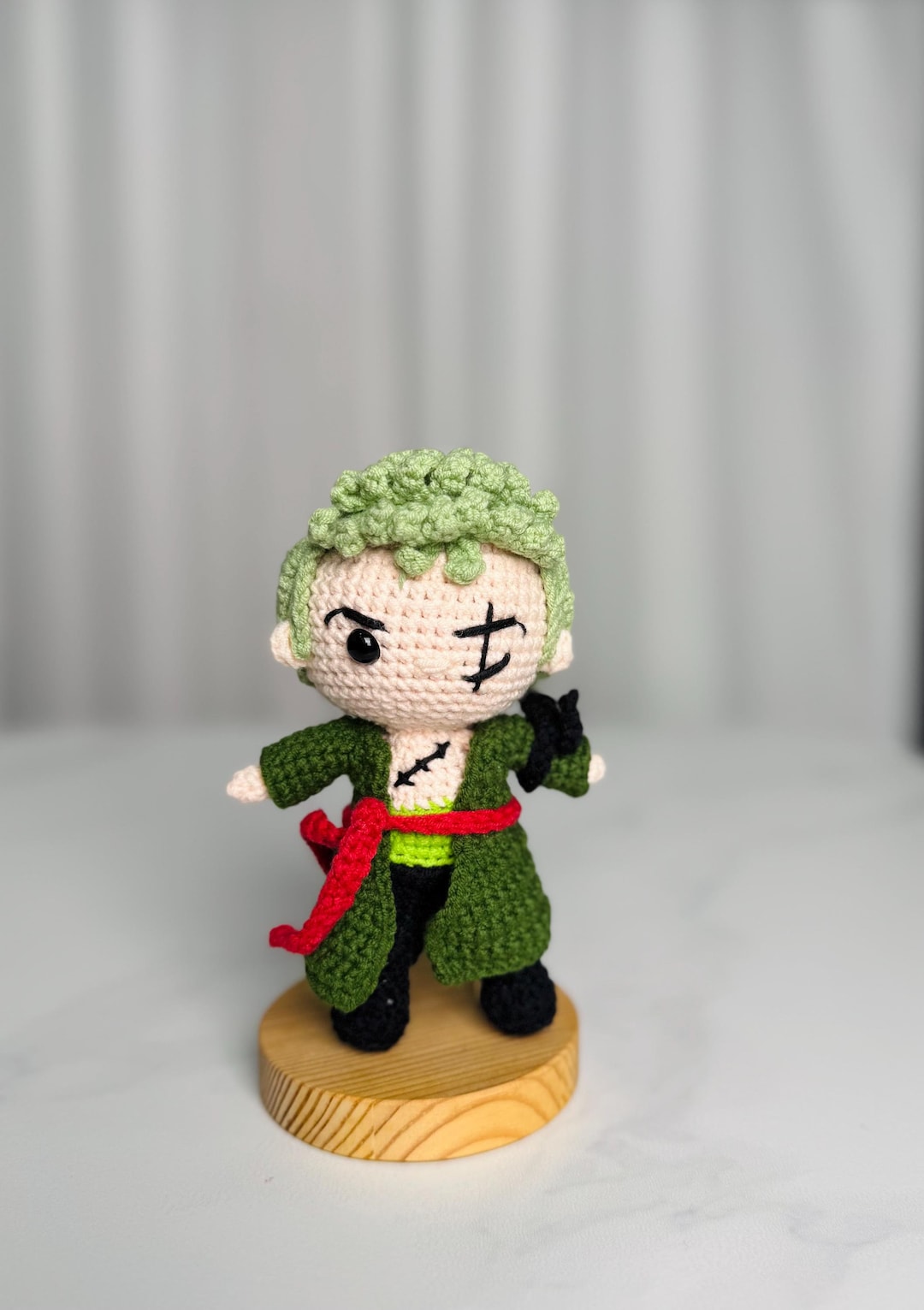 Handmade Zoro Crochet Doll: One Piece Anime Plush - Etsy UK