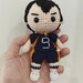 Handmade Crochet Volleyball Player Doll | Haikyuu Anime Amigurumi Plush ...