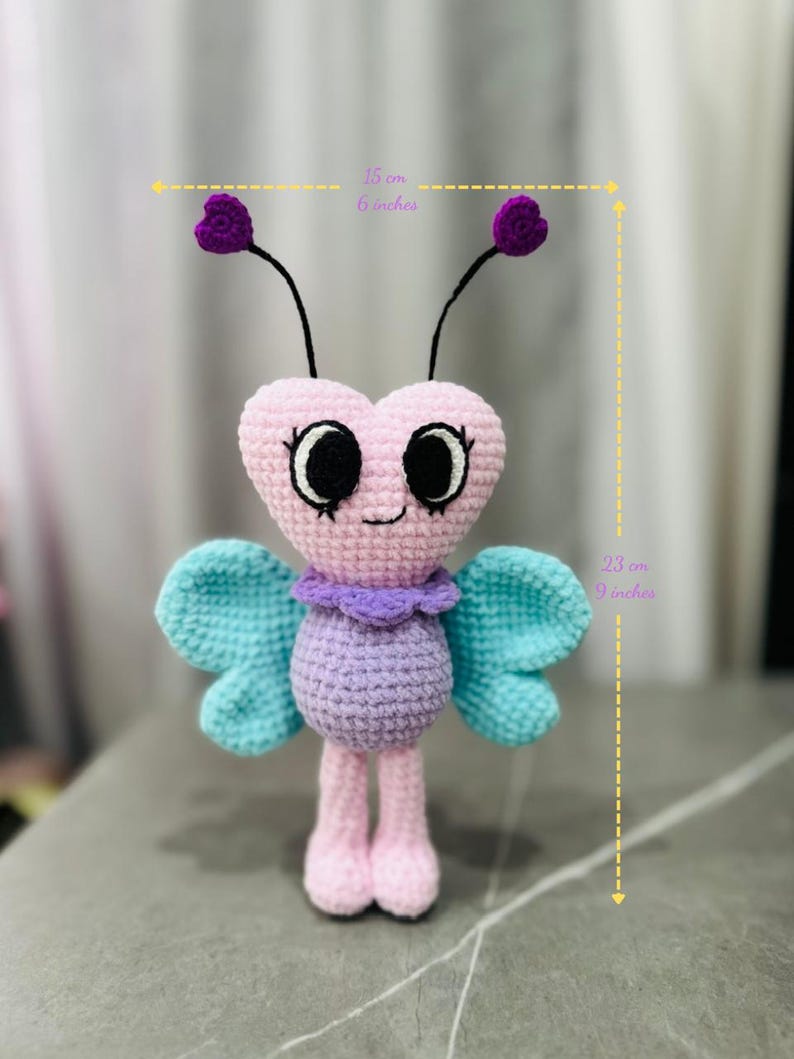 Flutter Crochet Pattern | Roblox Inspired Doll | Amigurumi Flutter DIY ...