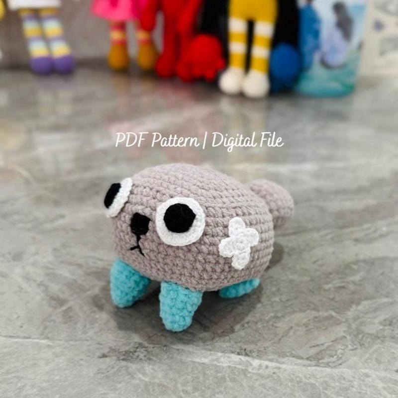 Pebble Plushie Dandy - Etsy UK