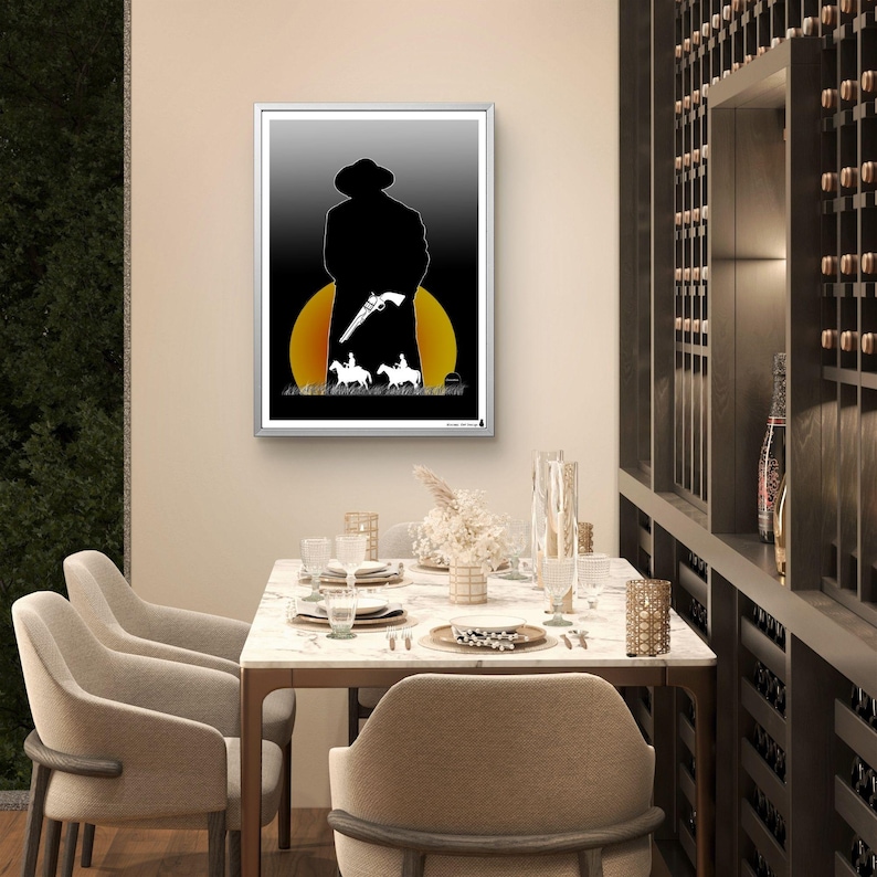 Printable Poster | Digital Download | Unforgiven Wall Art | Clint ...