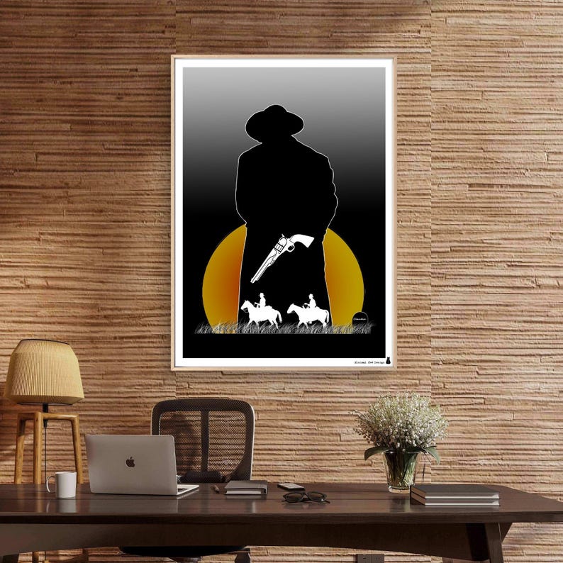 Printable Poster | Digital Download | Unforgiven Wall Art | Clint ...