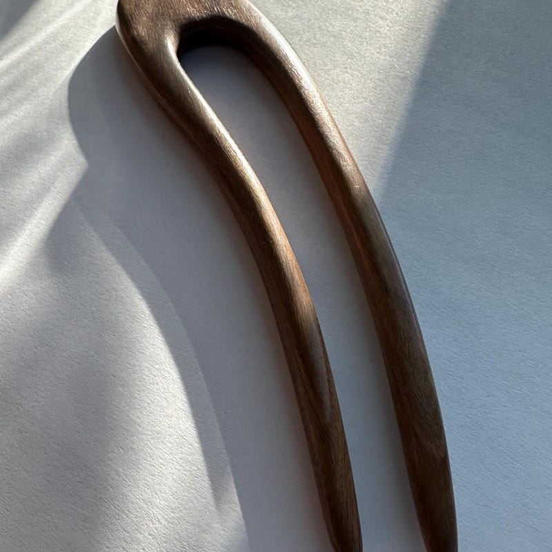 Wooden Hair Pin - Etsy