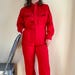 Aitoz - Vintage Japanese Red Mechanic Coverall Jumpsuit, Workwear - Etsy