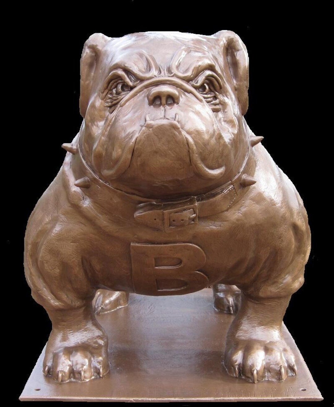 Bulldog Mascot Statue ... English Bulldog Body Style - Etsy