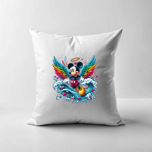 Angel Mickey Wings 5 PNG Mouse Design for Sublimation Png 300DPI High ...