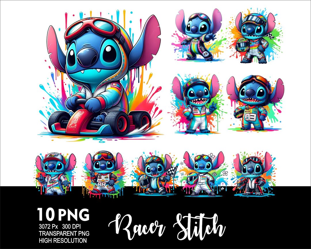Racer Stitch 10 PNG Design for Sublimation Png 300DPI High Resolution ...