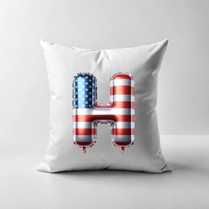 Us Flag Alphabet PNG Letters Design American Flag Letters Png Party ...