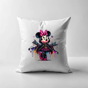 Gothic Minnie 5 PNG Design for Sublimation Png 300DPI High Resolution ...