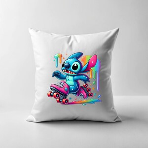 Stitch Rollerskates 5 PNG Design for Sublimation Png 300DPI High ...