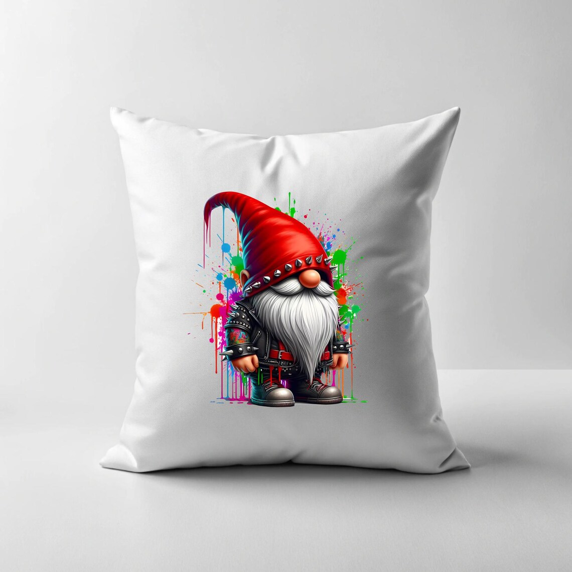 Punk Gnome 5 PNG Design for Sublimation Png 300DPI High Resolution Png ...