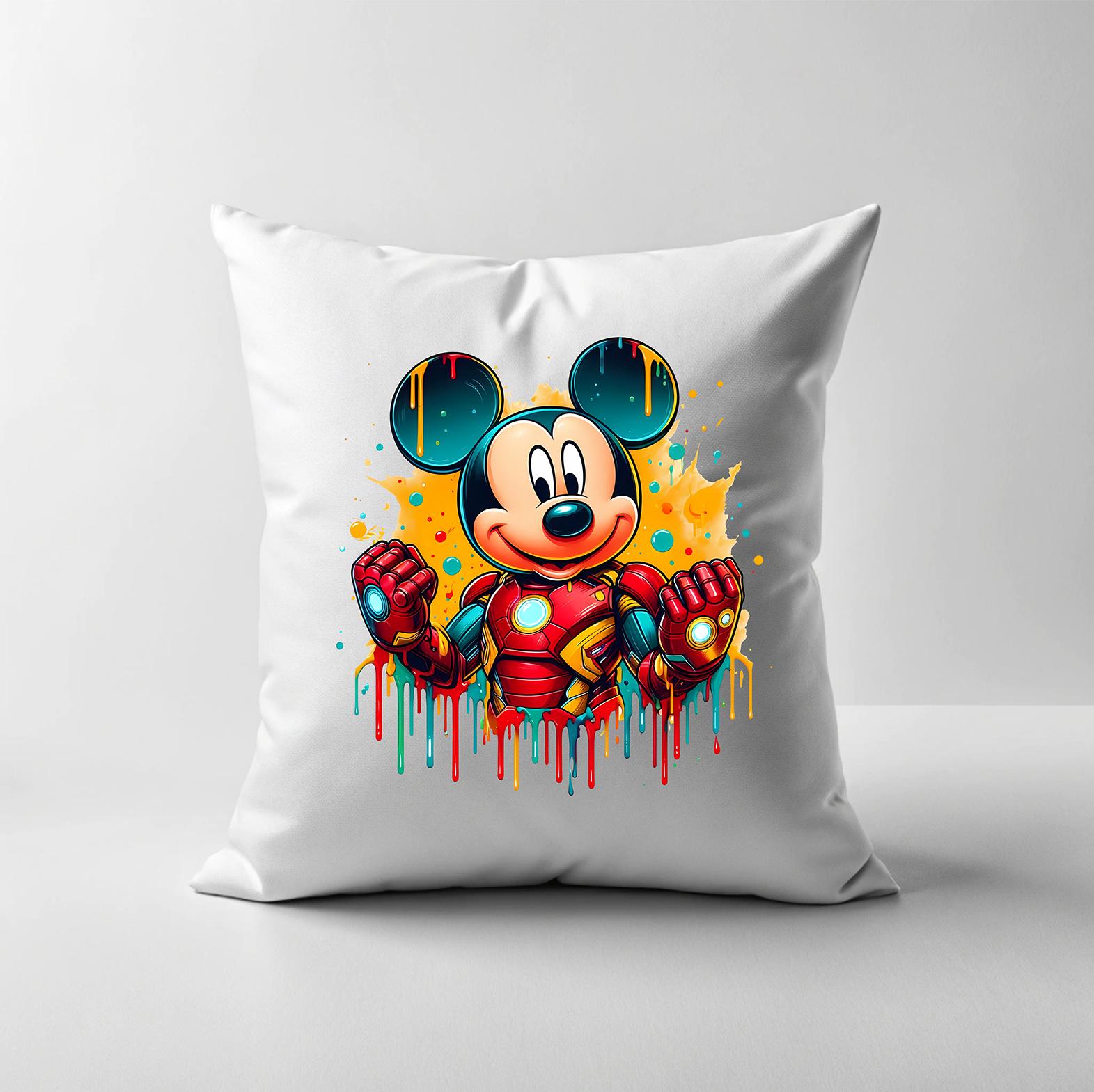 Mickey Superhero Iron Mouse 5 PNG Design for Sublimation Png 300DPI ...