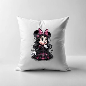 Gothic Minnie 5 PNG Design for Sublimation Png 300DPI High Resolution ...
