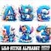Lilo & Stitch Alphabet Font SVG PNG | Lilo Stitch Letters, Numbers ...