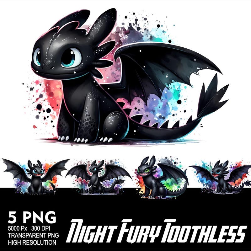 Toothless - Etsy