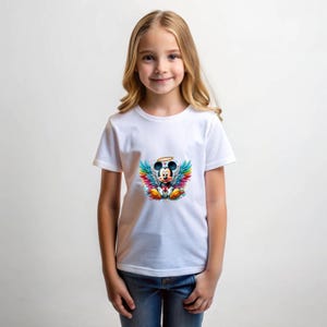 Angel Mickey Wings 5 PNG Mouse Design for Sublimation Png 300DPI High ...