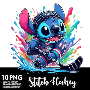 Hockey Stitch 10 PNG Design for Sublimation Png 300DPI High Resolution ...