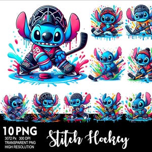 Hockey Stitch 10 PNG Design for Sublimation Png 300DPI High Resolution ...
