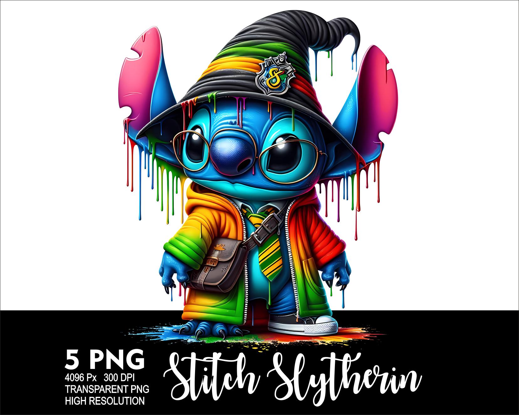 Wizard Stitch Slytherin 5 PNG Design for Sublimation Png 300DPI High ...