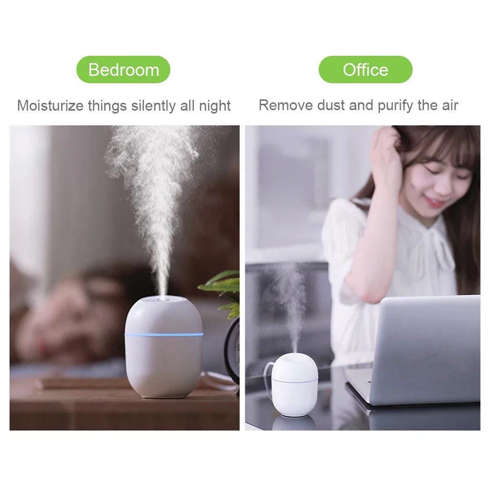 Xiaomi Air Humidifier LED Ambient Light Spray Humidifier Aromatherapy ...