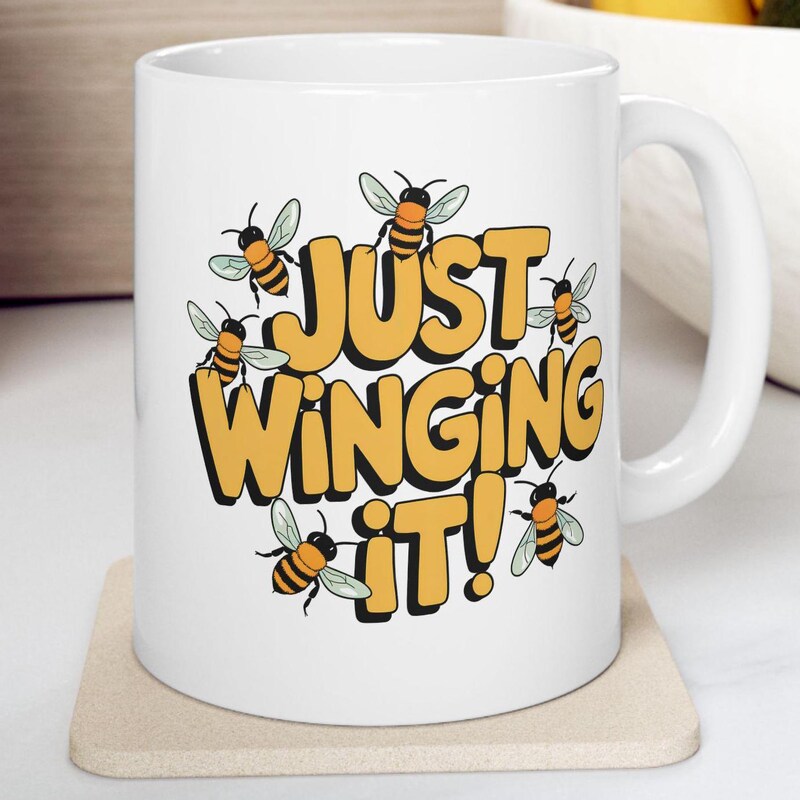 Just Wing It Mug - Etsy
