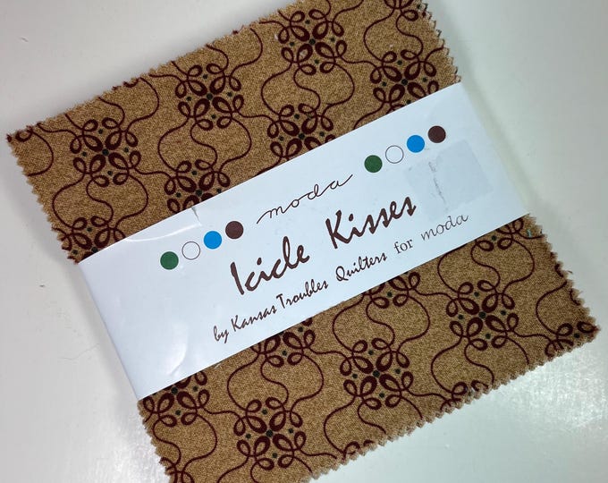 Icycle Kisses Charm Pack by Kansas Troubles for Moda - Etsy