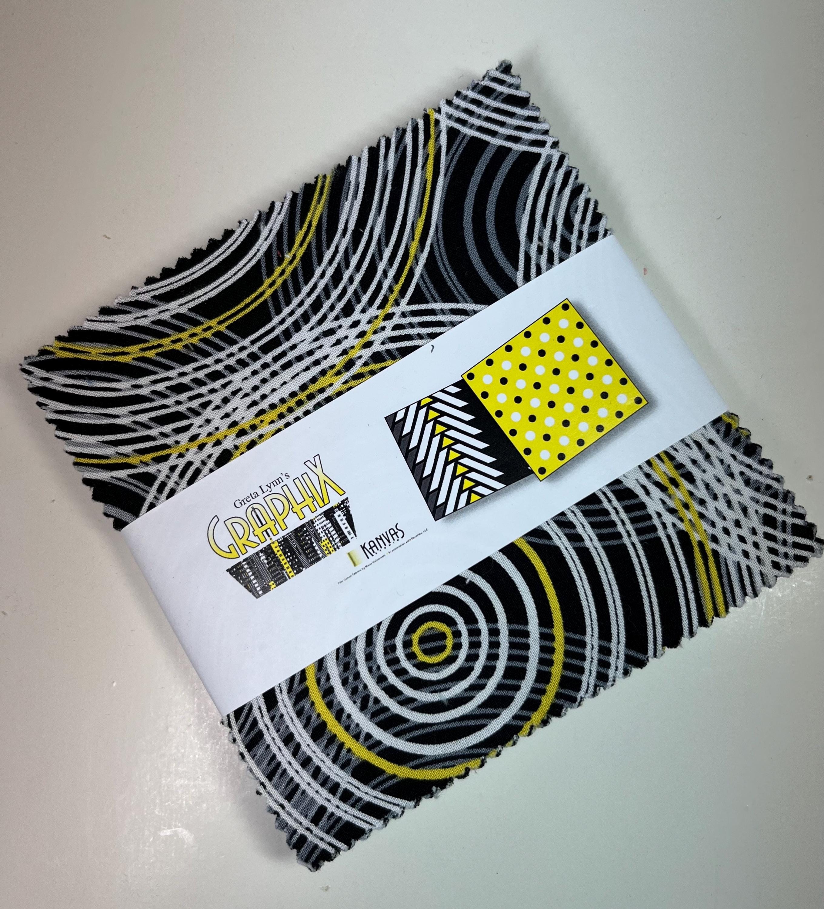 Graphix Charm Pack by Greta Lynn for Benartex - Etsy