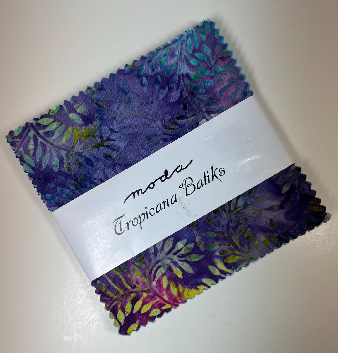 Tropicana Batiks Charm Pack by Moda - Etsy